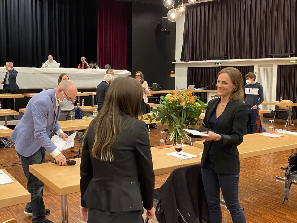 SVP Uster - Anit Borer Gemeinderatspräsidentin 2021